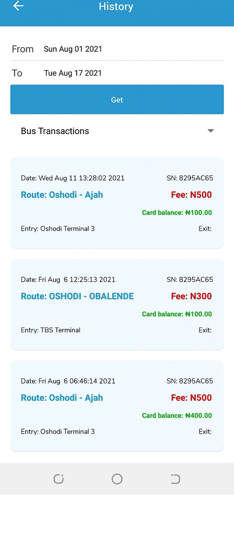 Lagos State BRT Bus Cowry Card and Mobile App: Everything You Need To ...