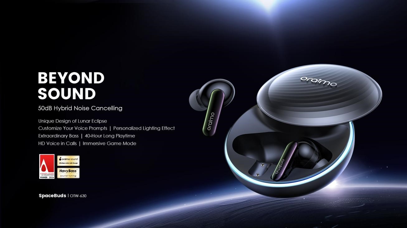 oraimo Unveils New Spacebuds With An Hybrid Noise Cancellation Feature ...